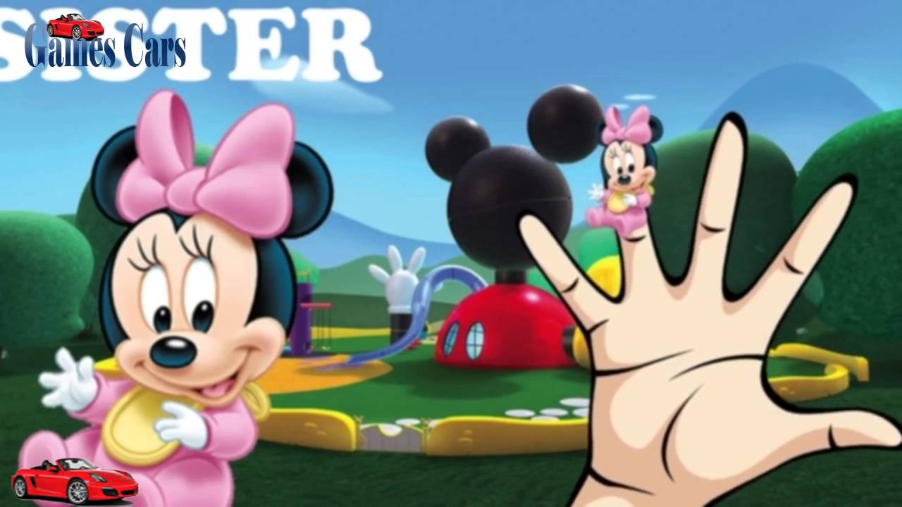 Jada Stephens Cars Mickey Mouse Finger Family Songs - YouTube