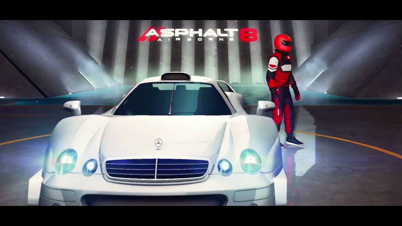 Flying Mercedes-Benz CLK CTR AMG but it’s asphalt 8 airborne - YouTube