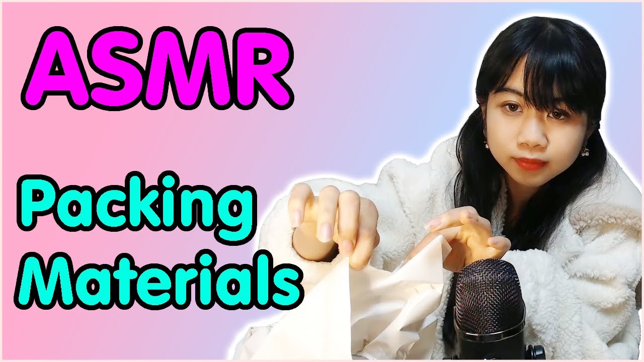 【ASMR】 Packing Materials - YouTube