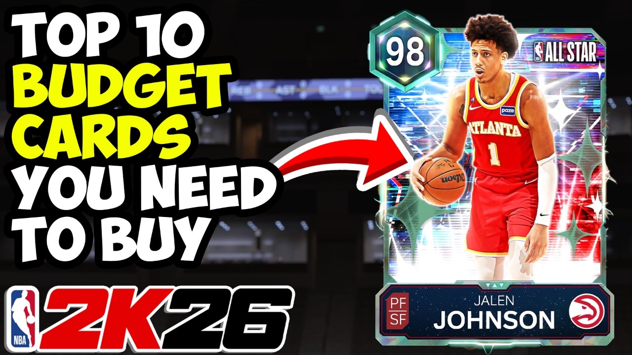 Top 10 Budget Cards You NEED To Buy RIGHT NOW In NBA 2K26 MyTeam - YouTube