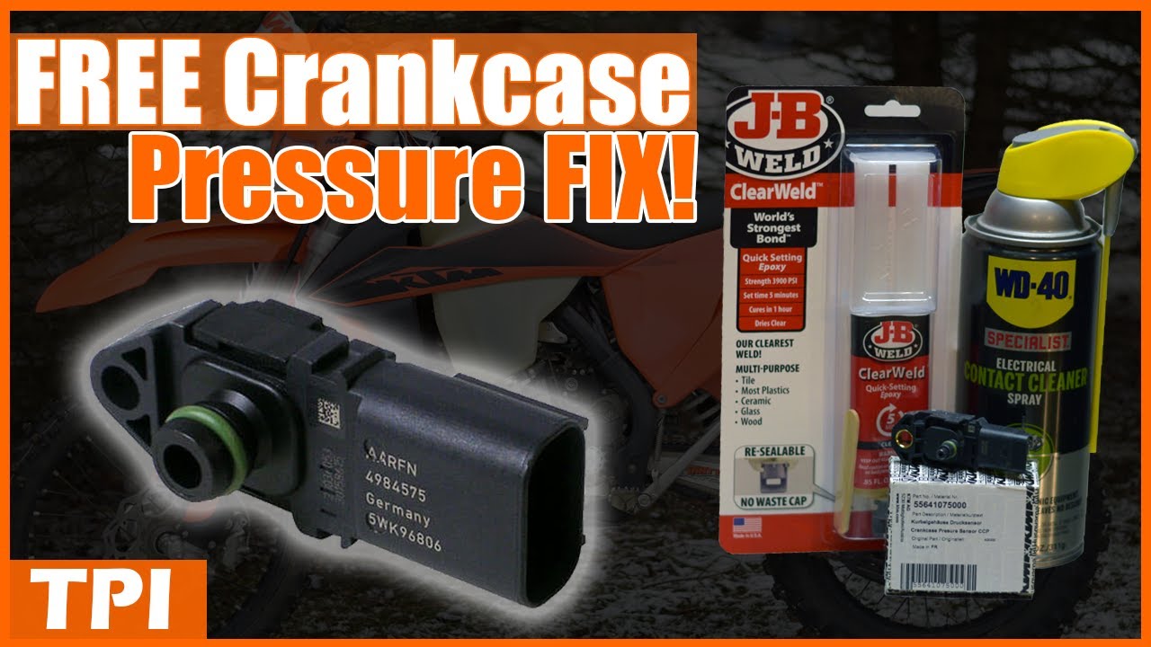 FREE KTM/Husqvarna Crankcase Pressure Sensor Fix - YouTube