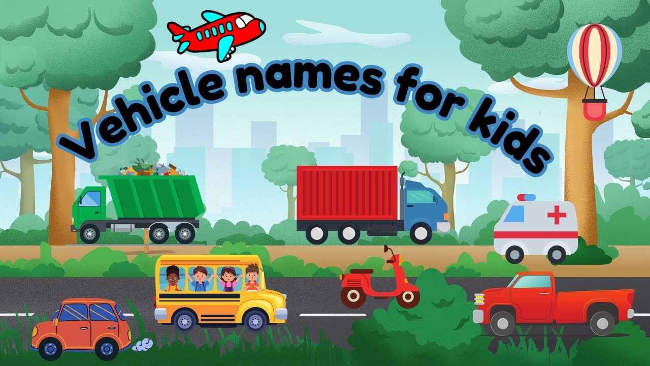 Vehicles | Vroom Vroom! 🚗 Learn About Vehicles for Kids | Fun Car ...