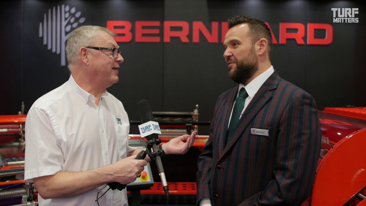 Bernhard launch new range of grinders at BTME 2020 | Turf Matters - YouTube