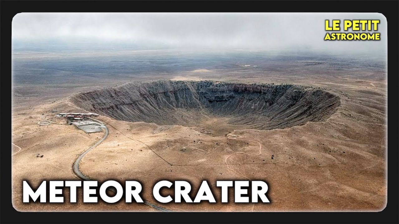 🛰 Un gigantesque CRATÈRE de MÉTÉORITE en Arizona - YouTube