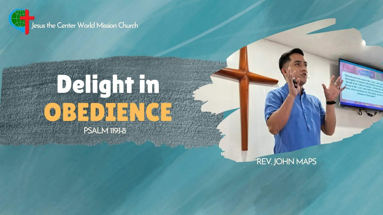 Delight in Obedience | Series: Delight in the Lord | January 25, 2026 ...