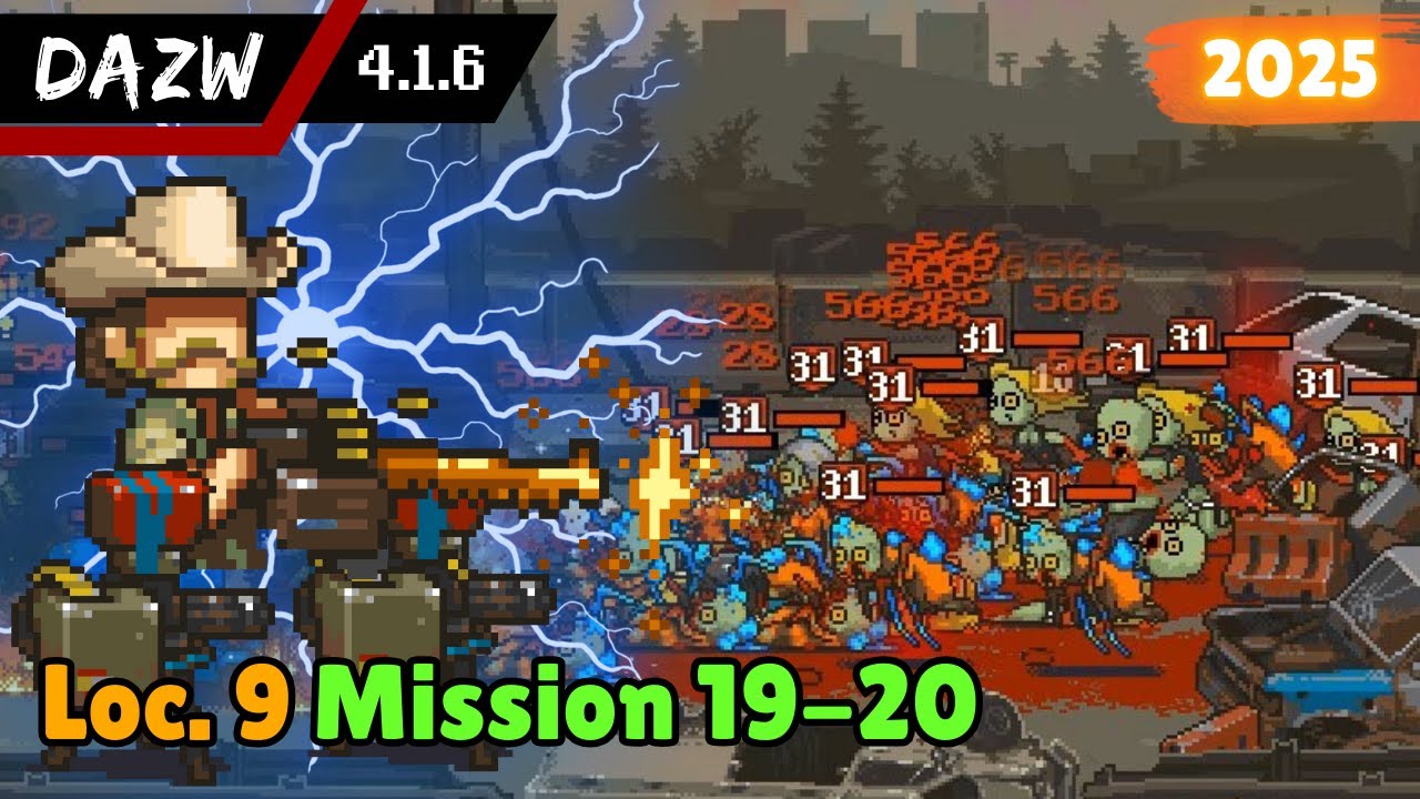 Location 9 Mission 19-20 💢 DAZW v4.1.6 Dead Ahead: Zombie Warfare F2W ...