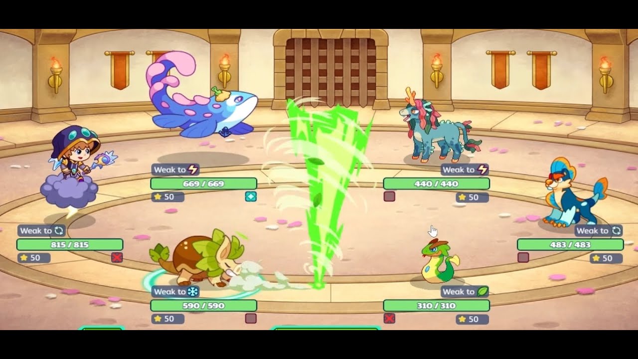 Trondle Attacks with a Green Gust in a Dangerous Way. | A Prodigy Duel ...