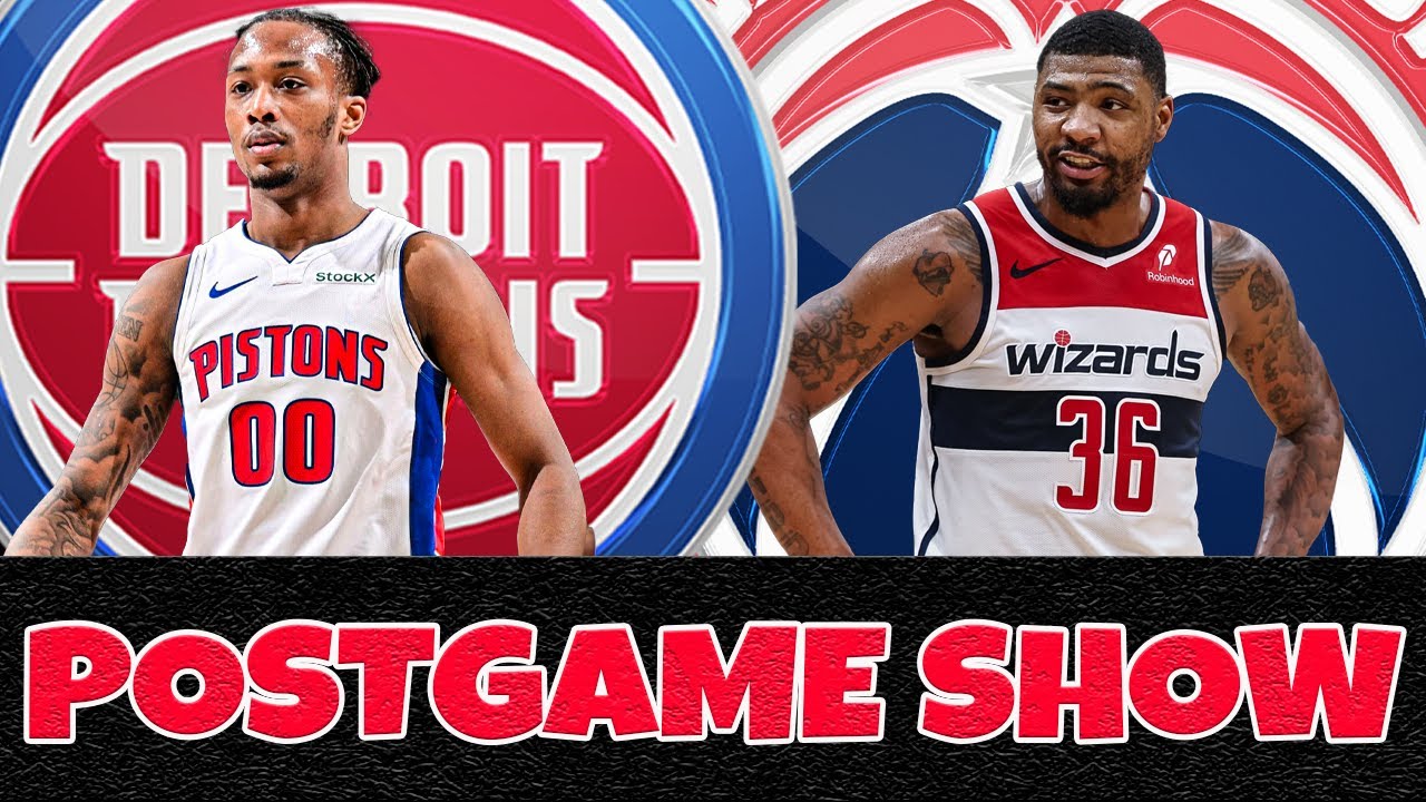 Detroit Pistons vs Washington Wizards Postgame Show | Pistons Talk ...