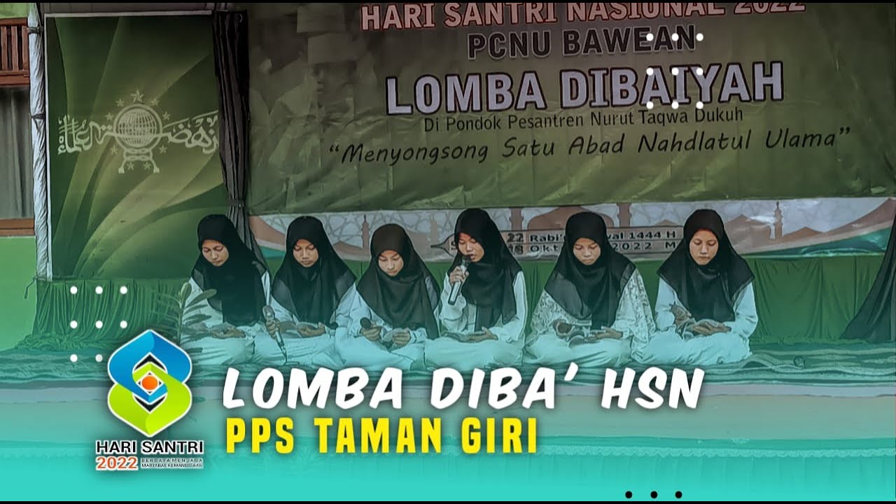 LOMBA DIBA' HSN 2022 || PPS Taman Giri - YouTube