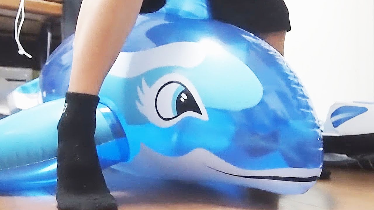 💙FURRY INFLATABLE - inflatable dolphin - YouTube