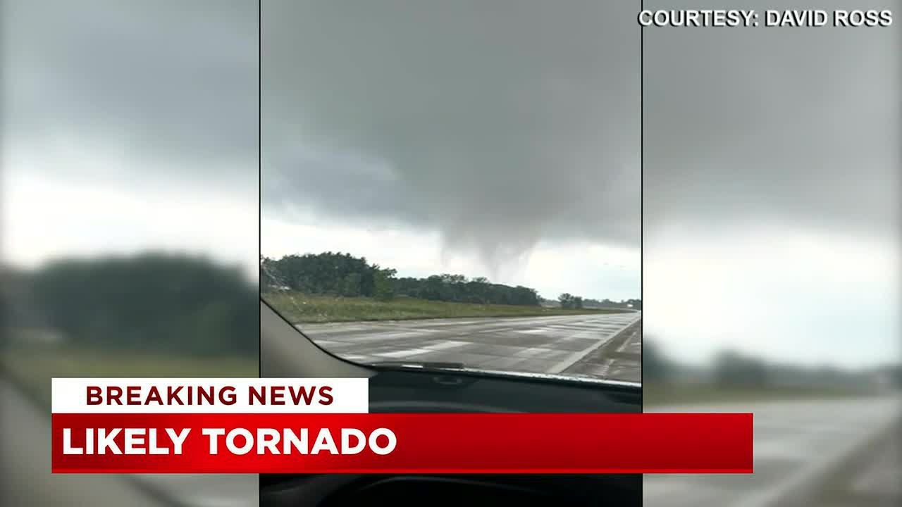 City of Perry declares state of emergency after likely tornado - YouTube