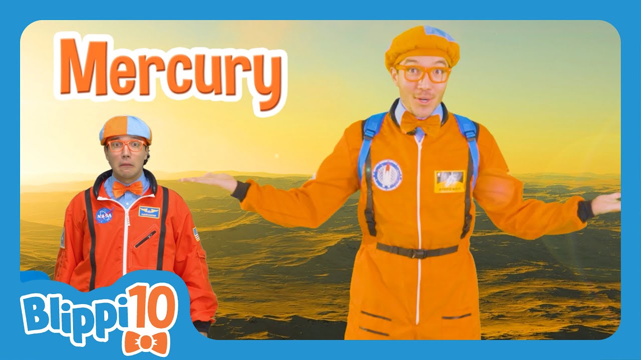 Blippi's Top 10 - Space & Science! | Blippi's Colorful Fun! | Blippi ...