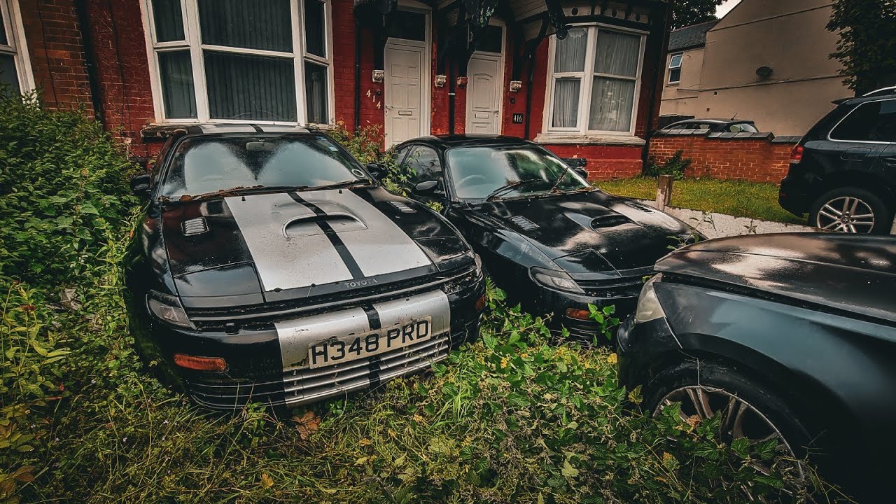 ABANDONED Cars Of BIRMINGHAM Toyota Celica Gt FOUR! Sat For Over 10 ...