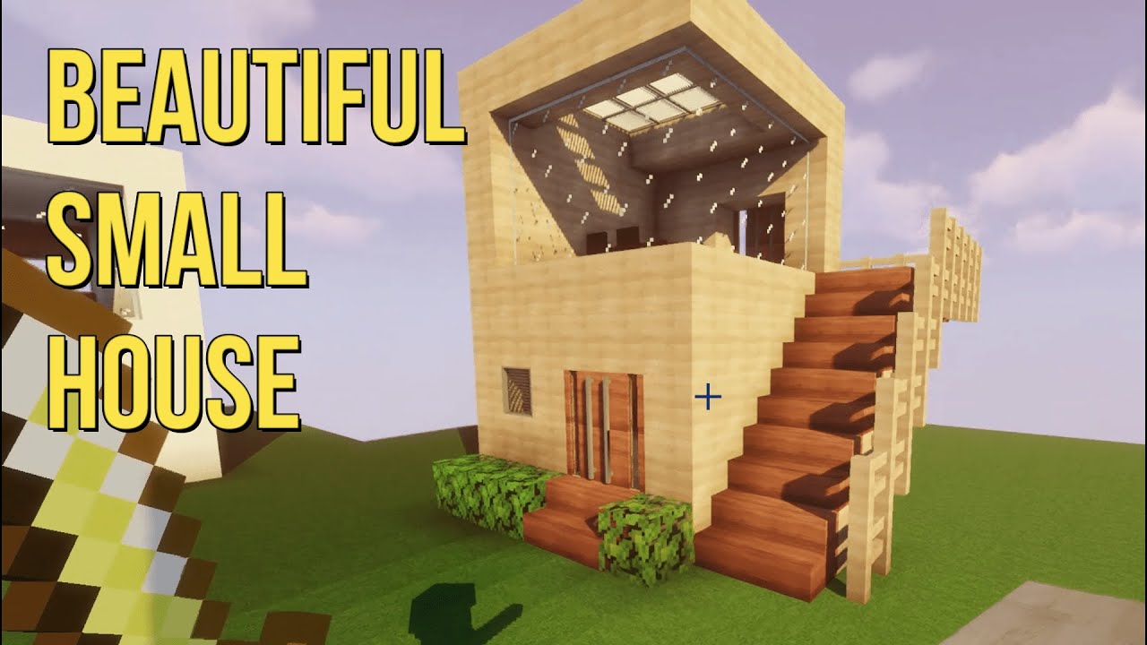 Minecraft beautiful small house - YouTube