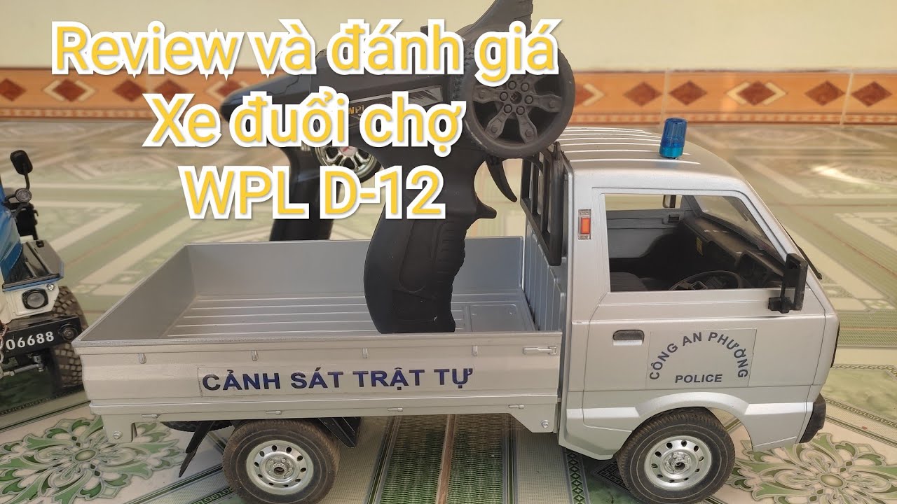 Review và đánh giá WPL-D12 ( Suzuki 500kg) tỷ lệ 1:10 sau khi trải ...
