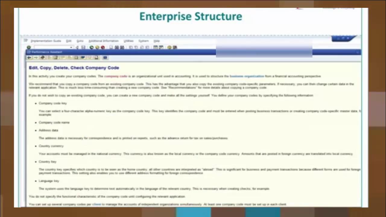 sap fi organizational structure for beginnners | SAP FICO | sap fico ...