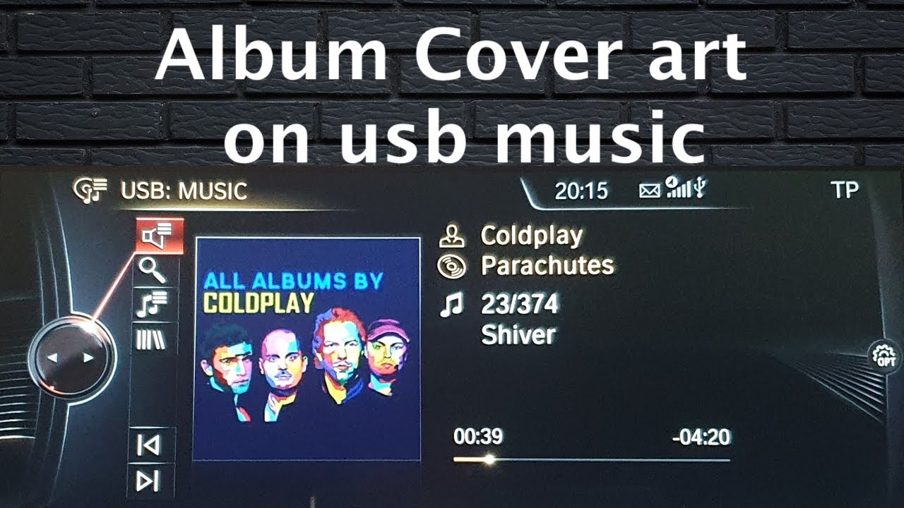 Usb Music Album Cover Art How To Youtube