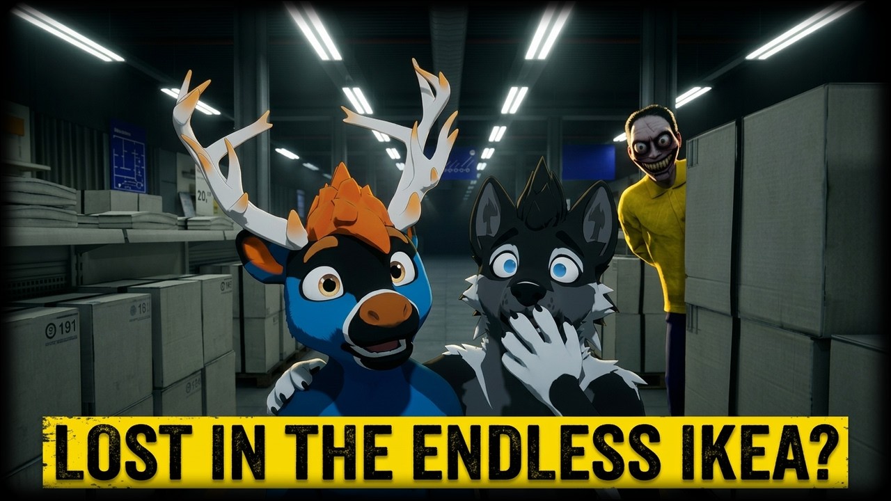 Lost in an ENDLESS IKEA! | SCP-3008: Infinite Store | FULL GAME - YouTube