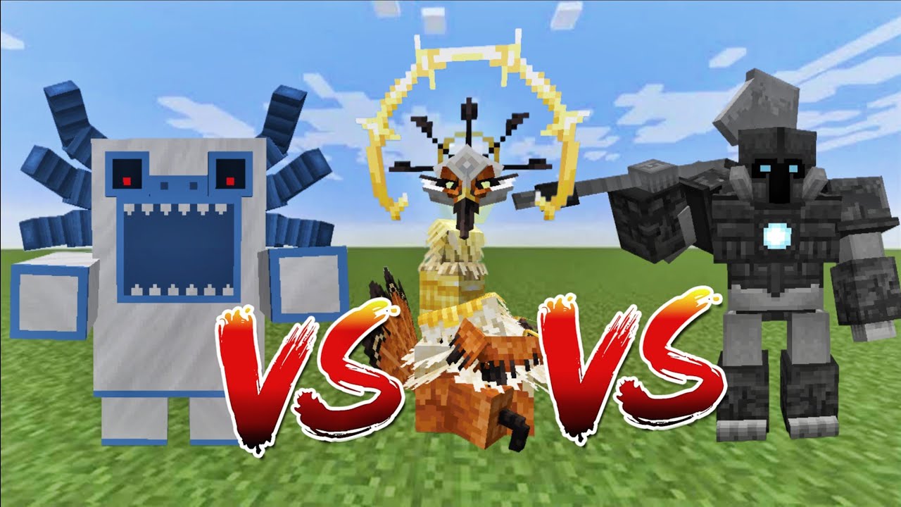 MINECRAFT MOBS TOURNAMENT😱 - IGNIS, FROSTMAW, NAMELESS GUARDIAN... # ...