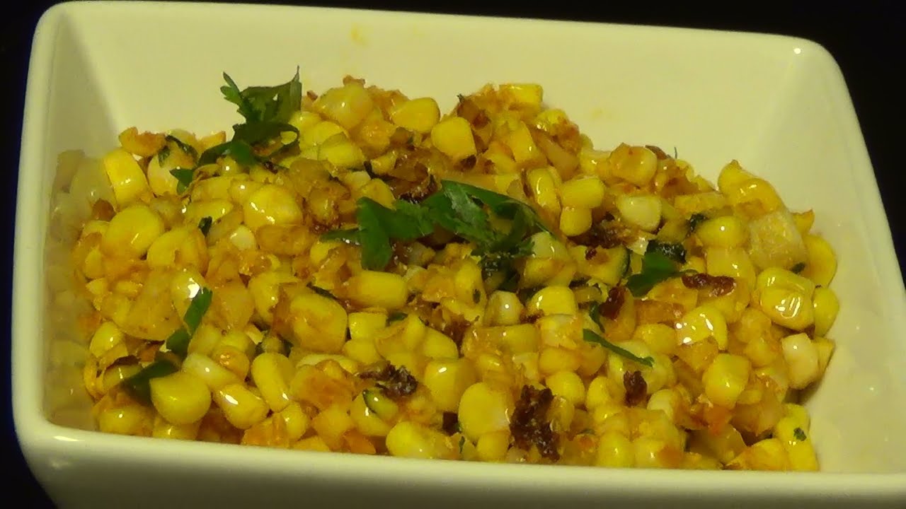 Corn fry - Masala corn - Spicy corn masala-Corn masala by Homekitchen ...