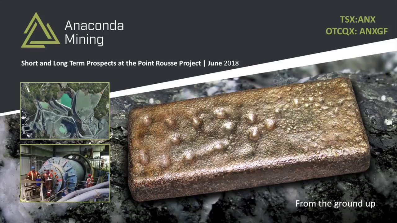 Short-term and long-term plans for the Point Rousse Project, Baie Verte ...