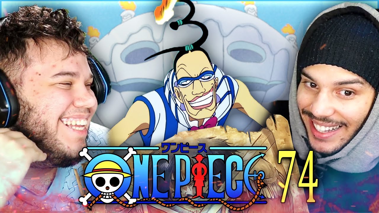 One Piece Episode 74 REACTION | Is That WAX ?! or ... - YouTube
