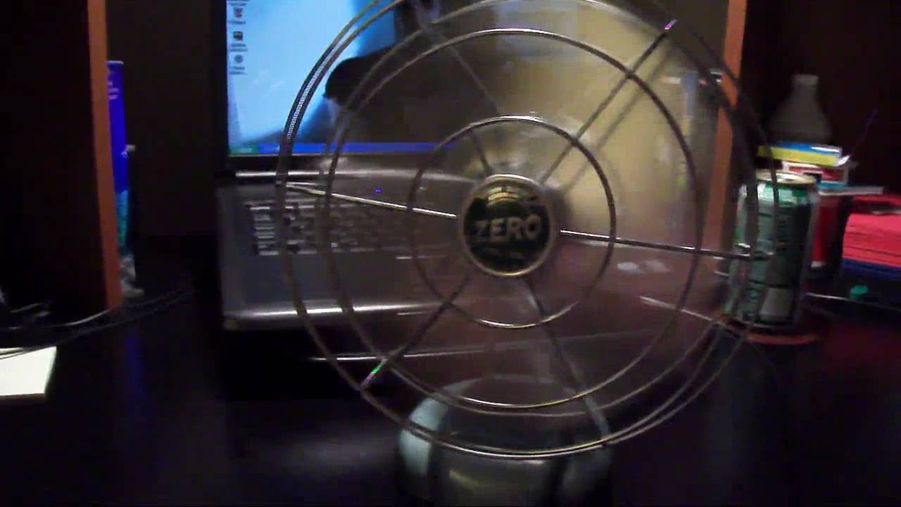 Zero Desk Fan - YouTube