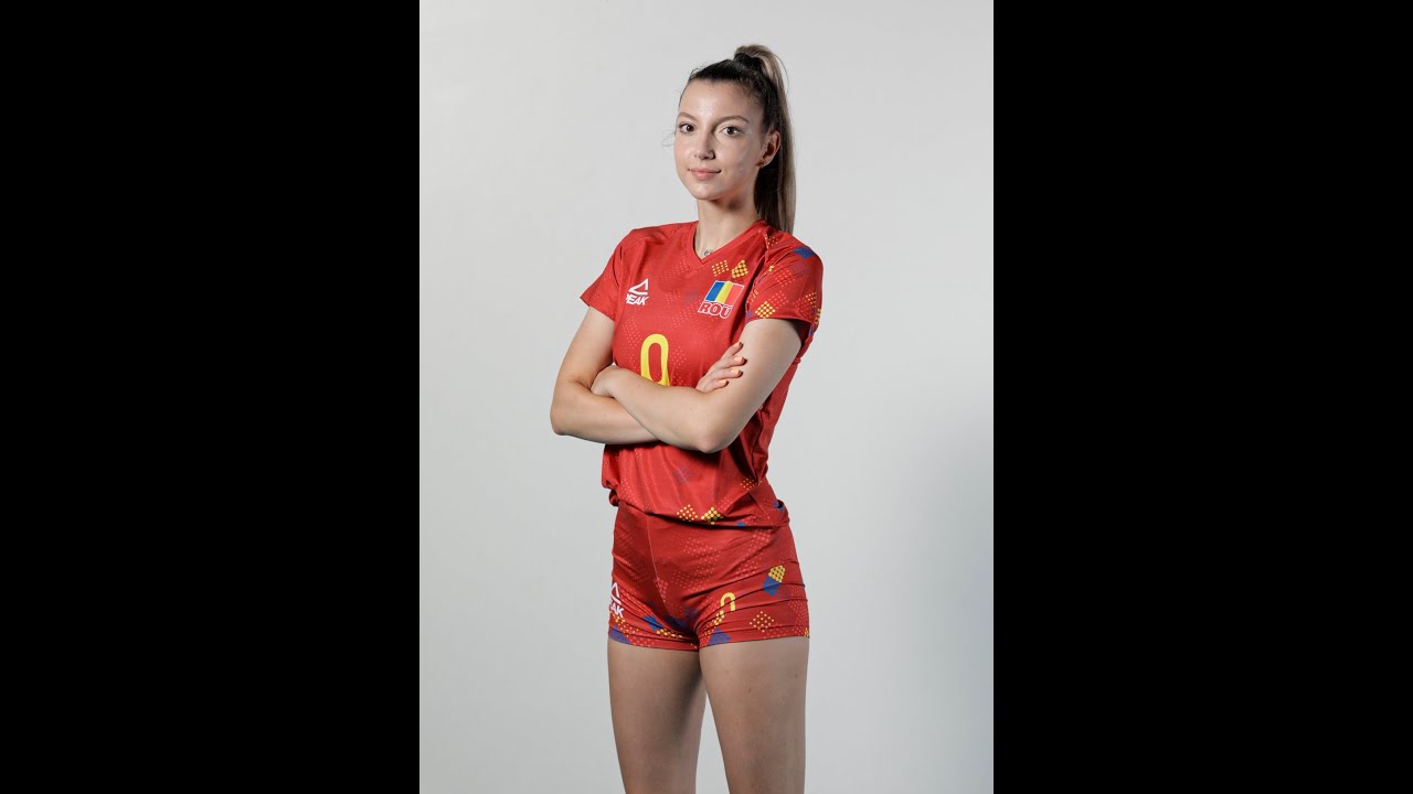 🏐⭐ Eurovolley 2023 - No.9 IARINA AXINTE: Romania's Rising Volleyball ...