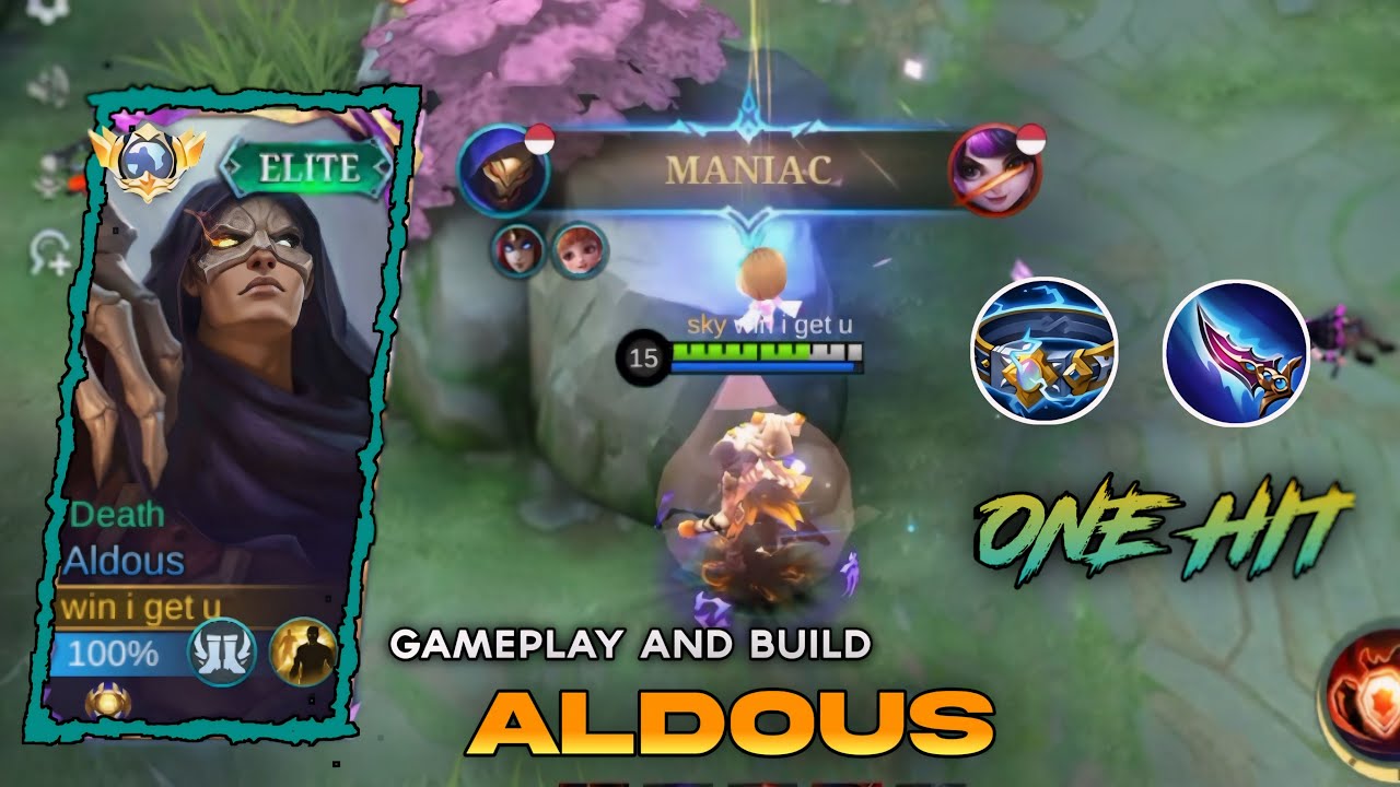 BEST BUILD ALDOUS BURST DAMAGE AUTO MANIAC !! || ALDOUS MONTAGE ...