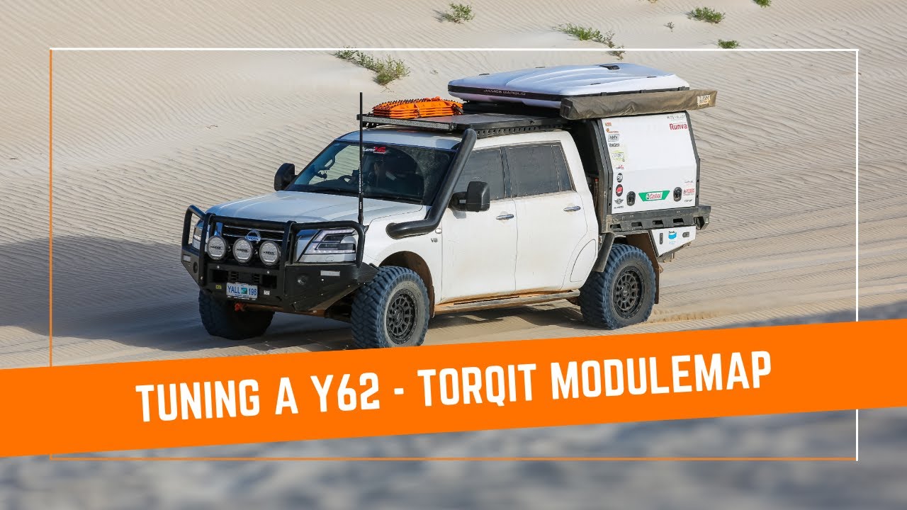 Tuning a Y62 Nissan Patrol: Torqit ModuleMap - YouTube
