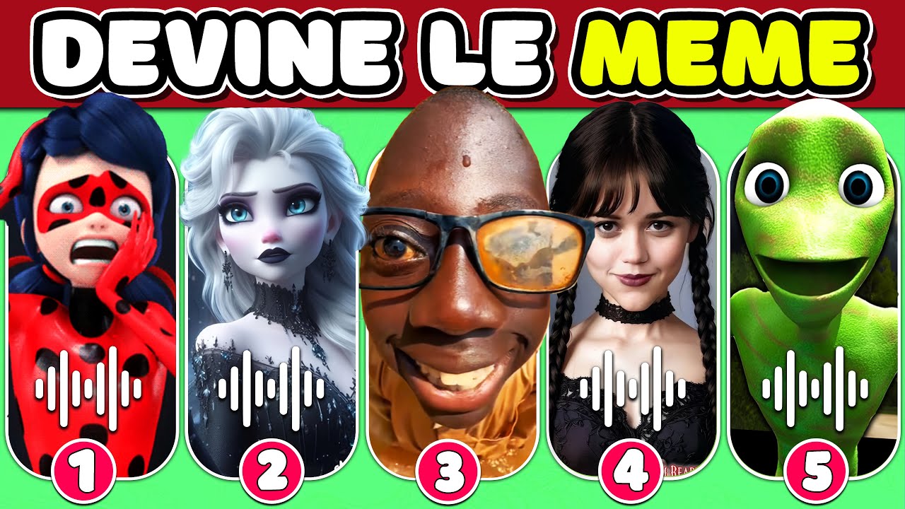 Devine le MEME🎤🎶 Devine qui DANSE💃| Elsa,Tenge Tenge, Skibidi Toilet ...