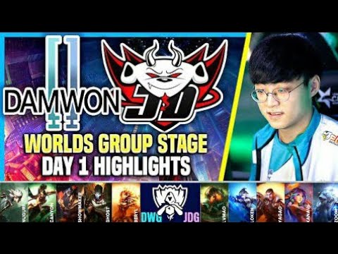DWG vs JDG Highlight Chung Kết Thế Giới 2020 Vòng Bảng Ngày 1| Damwon vs JD Gaming - YouTube
