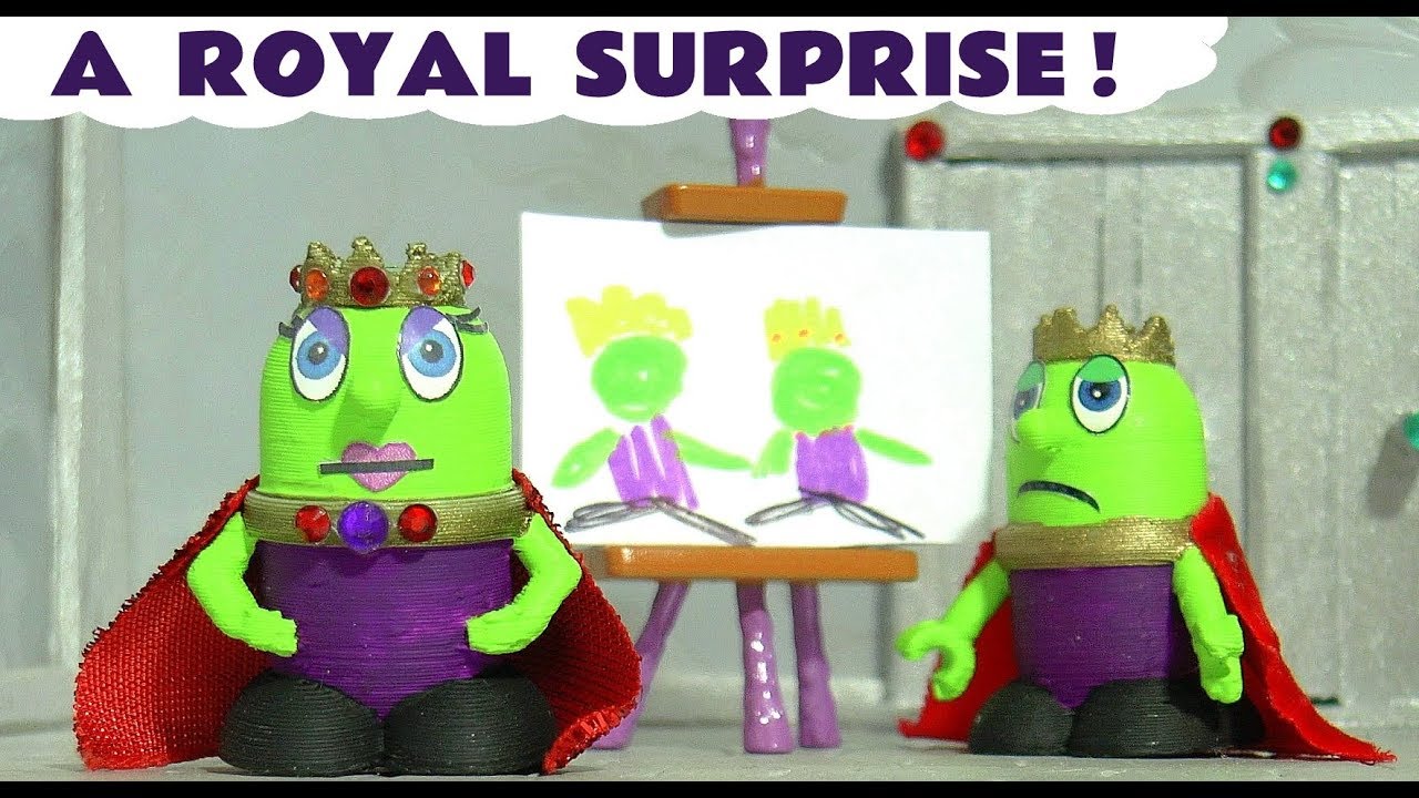 Funny Funlings Royal Treat for King and Queen Funling Story - YouTube