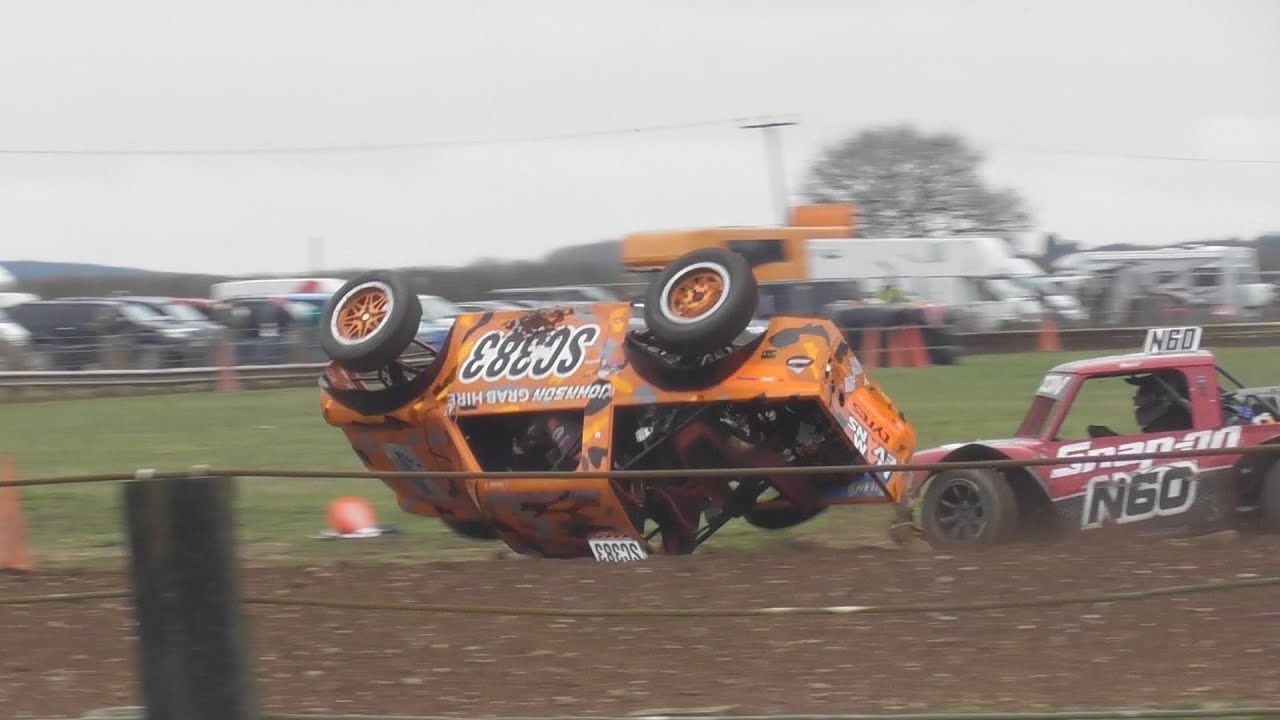 Autograss Crashes/Highlights, Nottingham (Oxton), 5/3/23 - YouTube