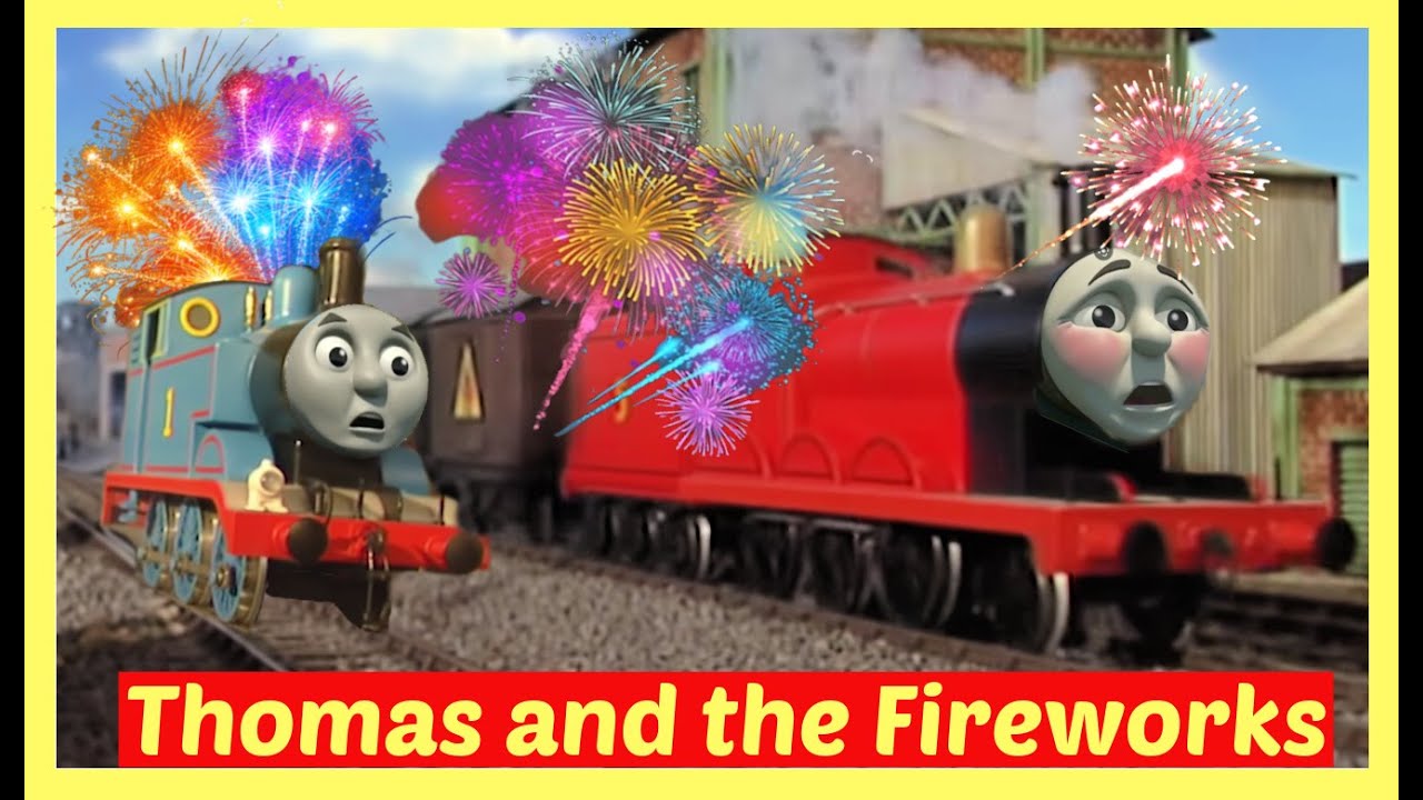 Thomas and Friends Fireworks | Trackmaster James breaks down - YouTube