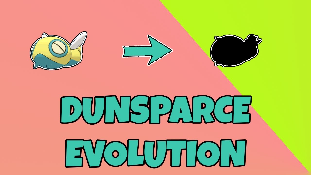 Pokemon Dunsparce Evolution