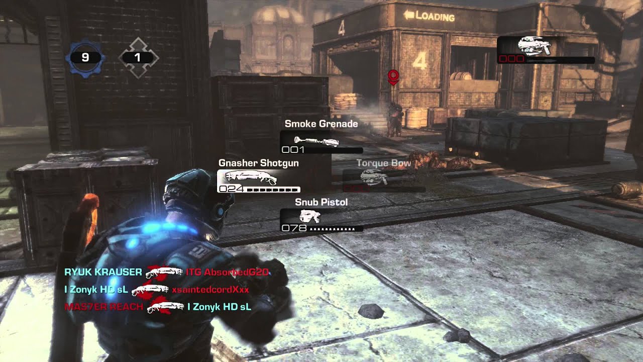 Gears of War 3 Multiplayer Gameplay 21-6 - YouTube