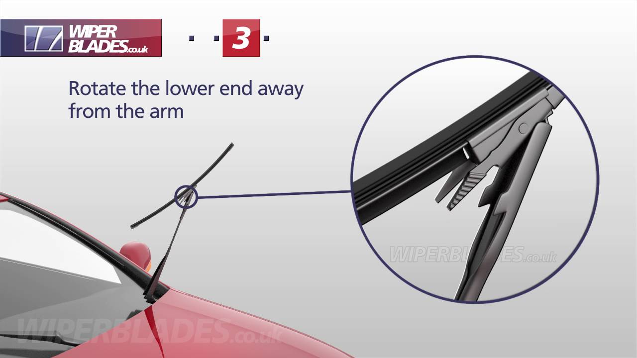 How to Fit WBTR-1 Aerowiper Pinch Tab Flat Wiper Blades to Your Car ...