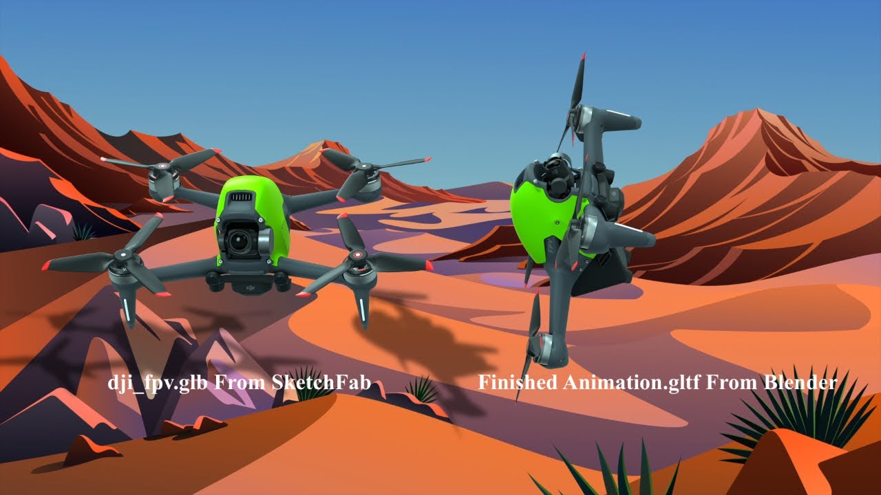 Animated DJI FPV - YouTube