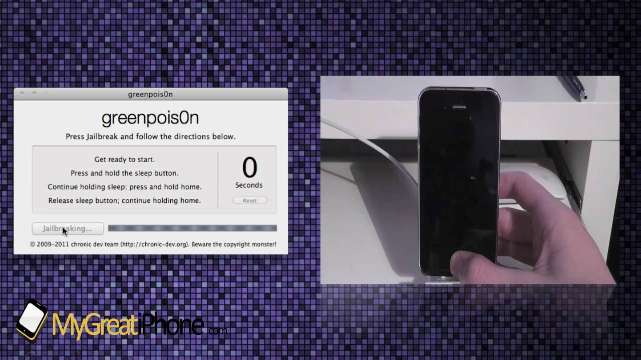 Easy Way How To Jailbreak (Untethered) All Devices With GreenPois0n On iOS 4.2.1 (Mac Only ...