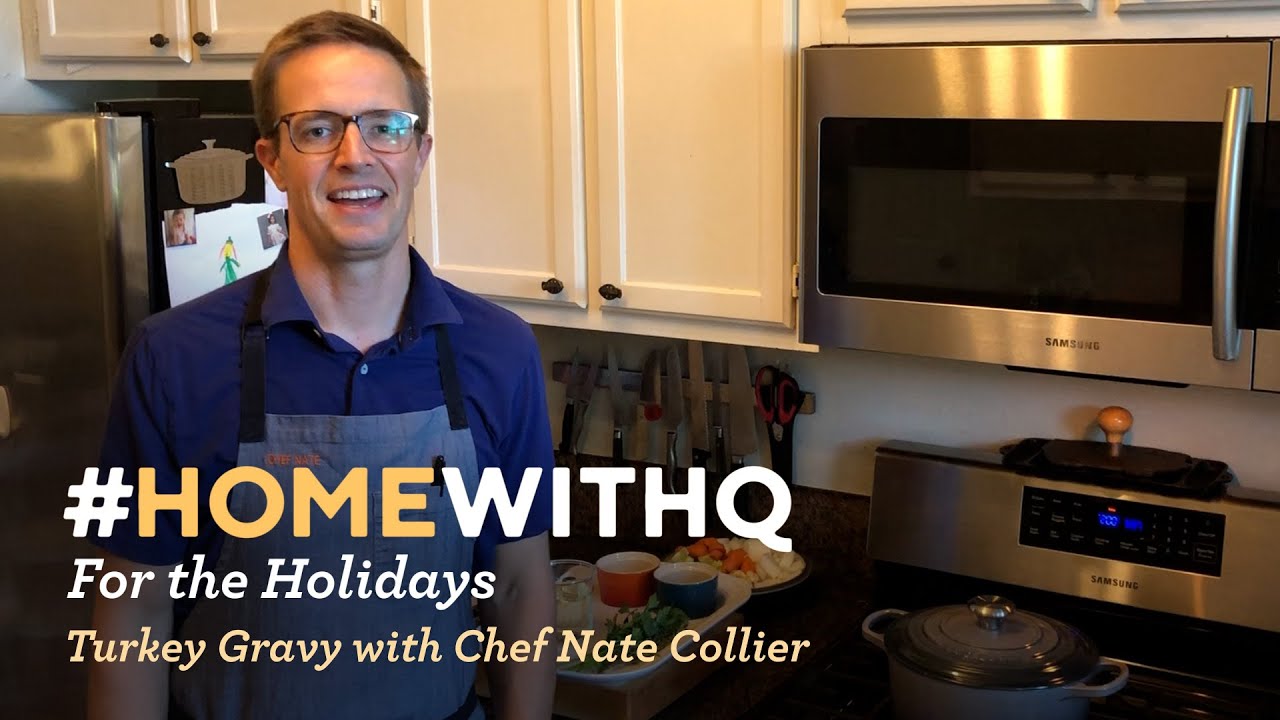 Turkey Gravy Recipe with Le Creuset | Home with Q for the Holidays ...