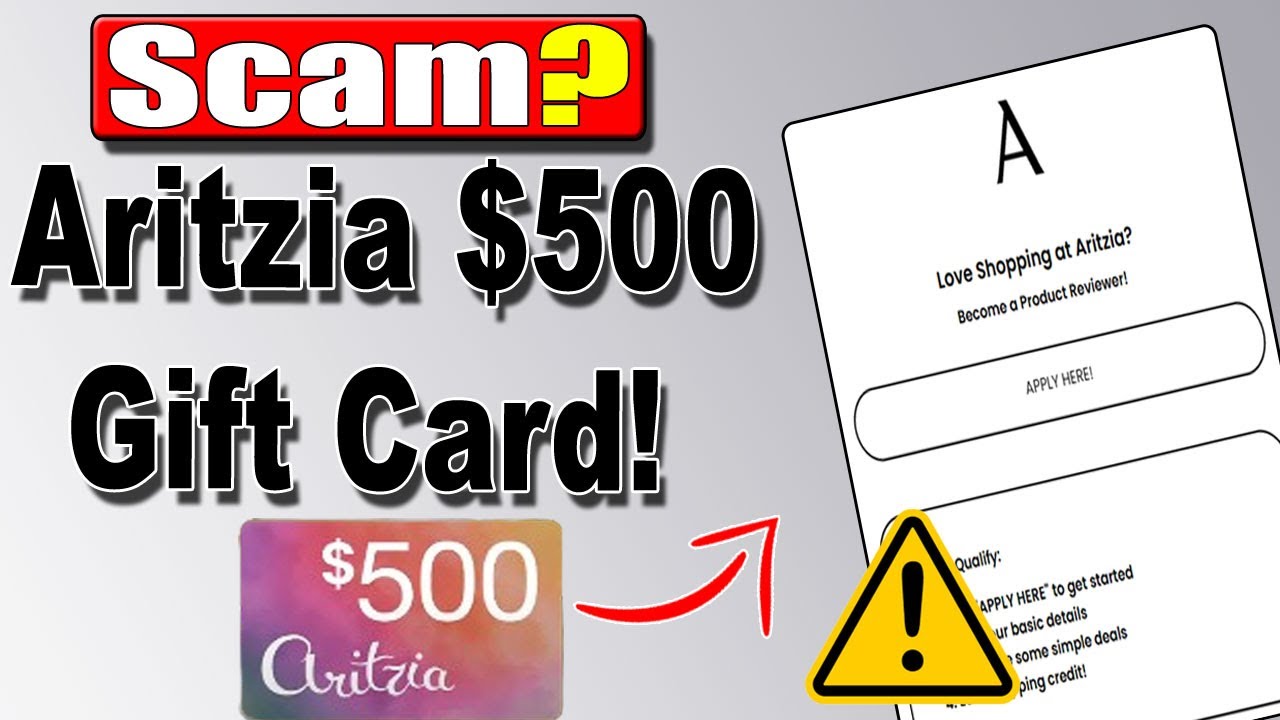 Clientelehaul.com Review - Free Aritzia $500 Gift Card Scam? - YouTube