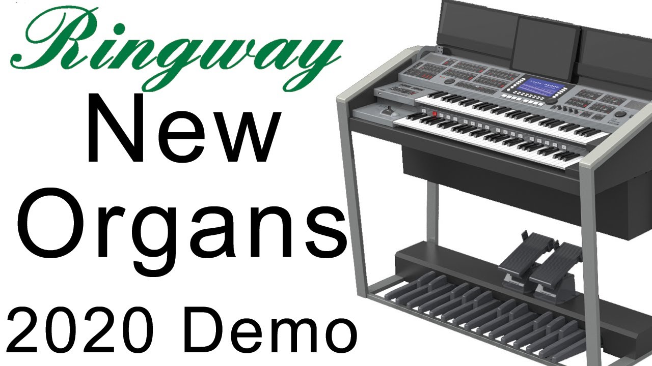 NEW Ringway RS800 and A2000 Home Organs - YouTube