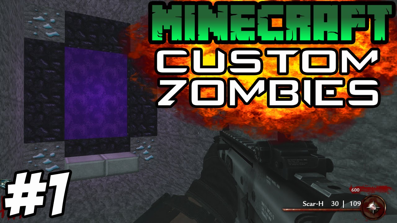 Custom Zombies: Minecraft ★Last Resort★Part 1 (Call of Duty Zombies ...