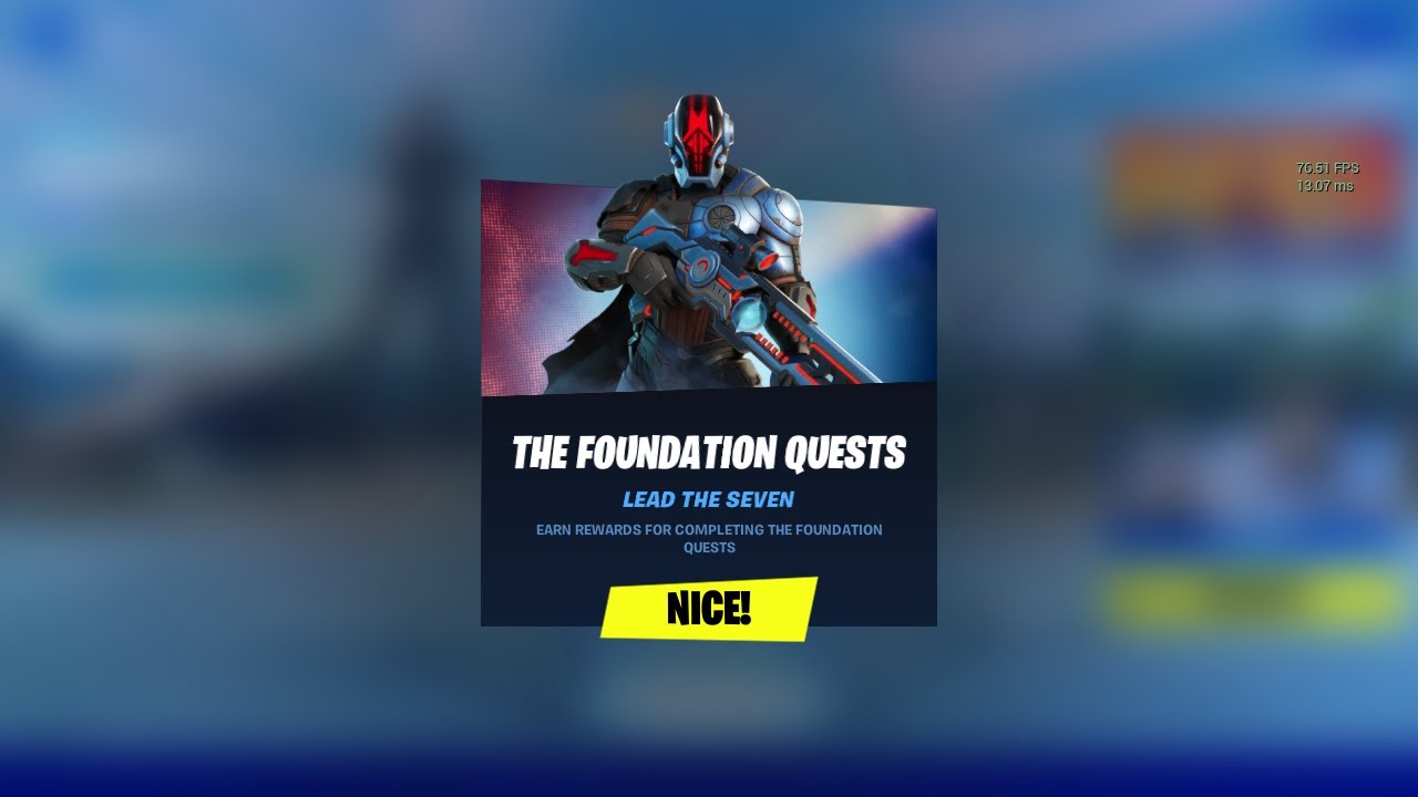 The Foundation skin is in Fortnite! - YouTube