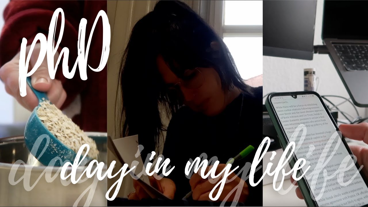 DAY IN THE LIFE OF A PHD STUDENT IN GERMANY - YouTube