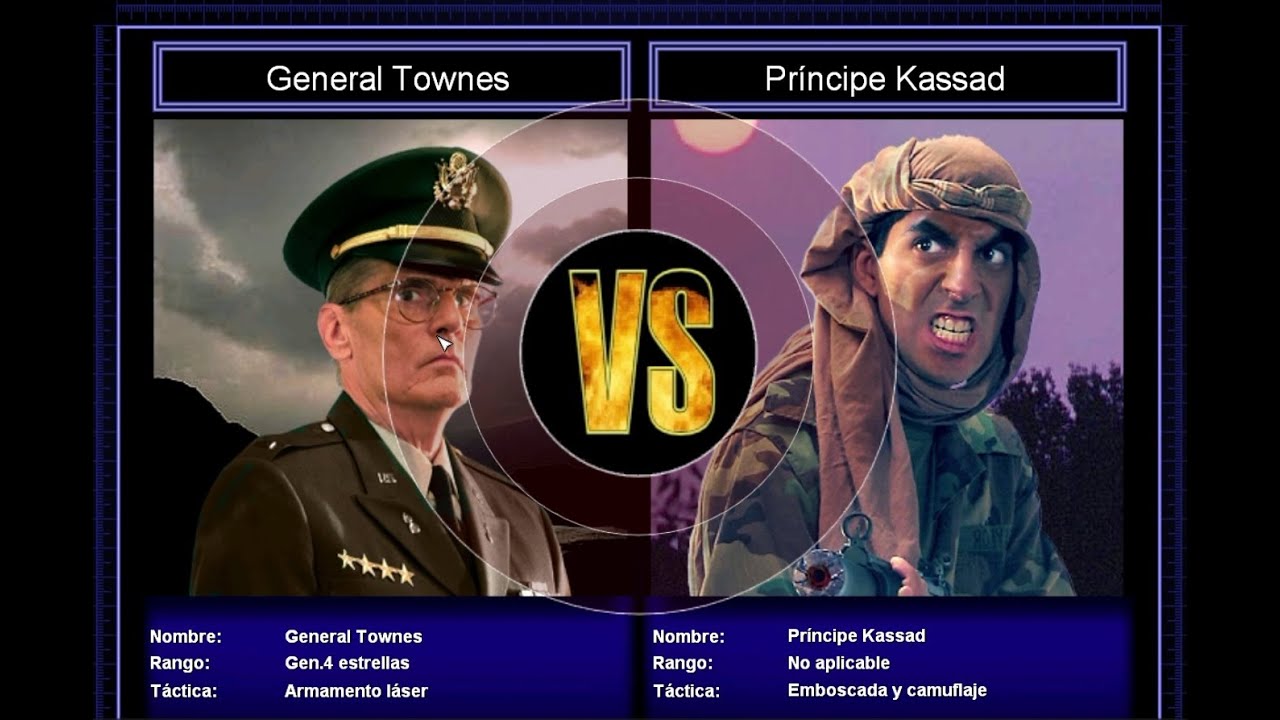 C&C Generals CHALLENGE 1 6 USA GENERAL TOWNES vs PRINCIPE KASSAD - YouTube