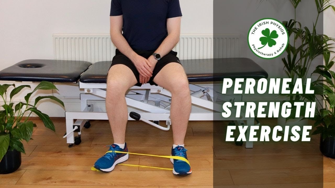 Seated Peroneal Strengthening Exercise | Peroneal Tendonitis Exercise ...