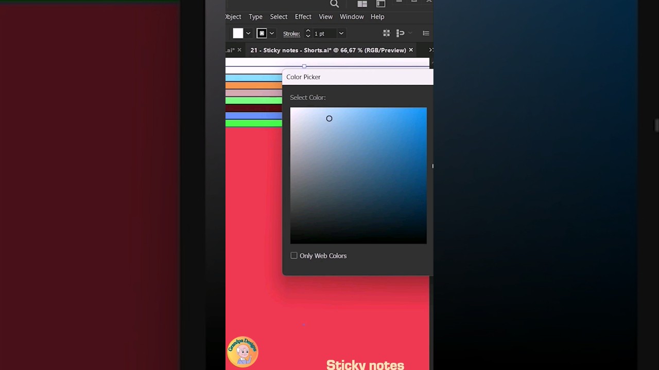 Sticky Notes In Adobe Illustrator adobeillustrator illustration Sticky Notes In Adobe Illustrator adobeillustrator illustration