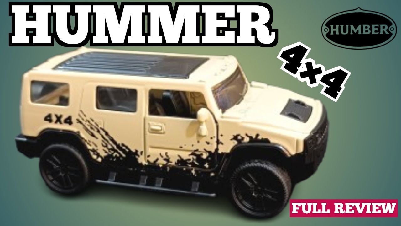 UNBOXING HUMMER 4×4 | 1:36 Scale Diecast | FULL REVIEW - YouTube